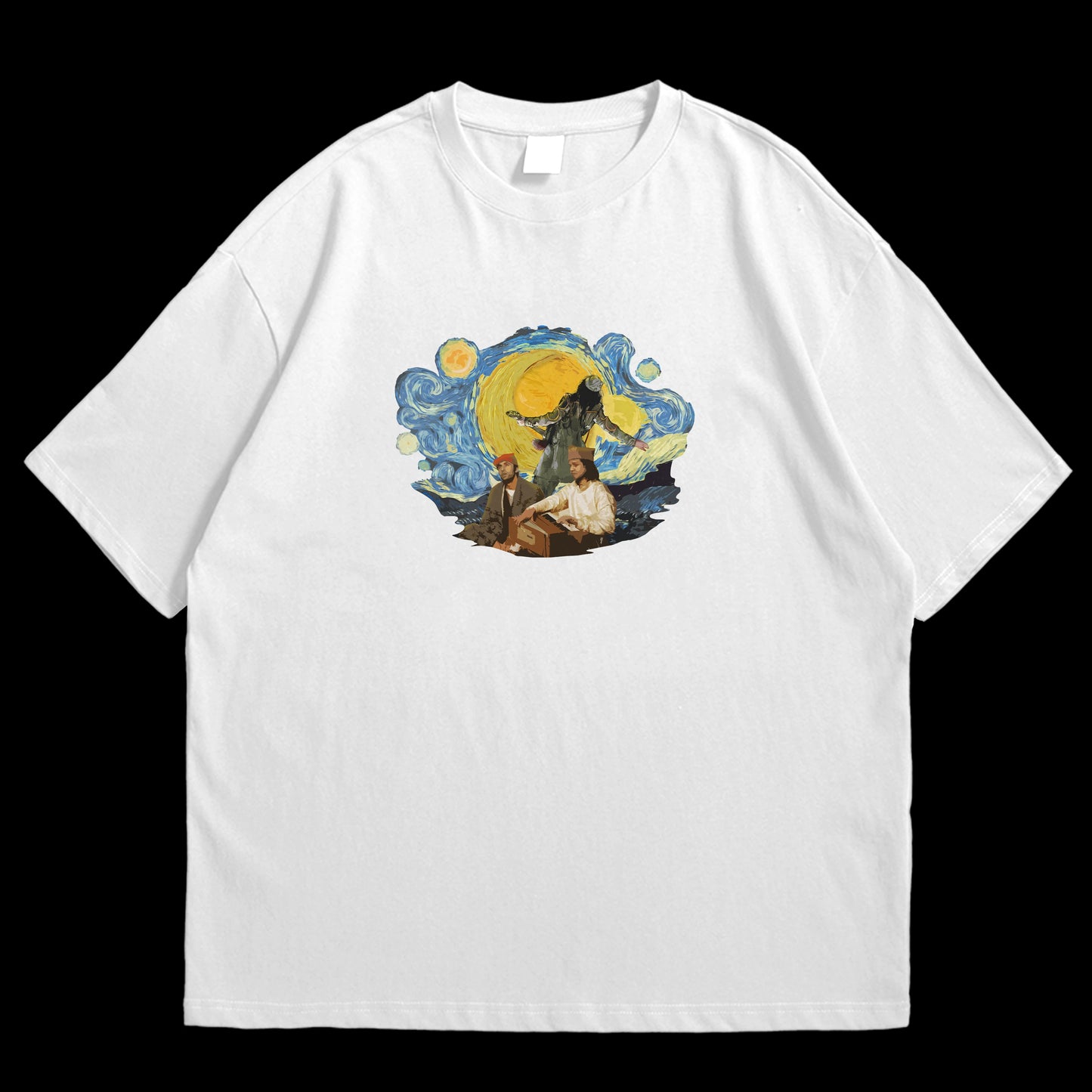 Rockstar x Starry Night Oversized T-shirt – Nukkad Studios